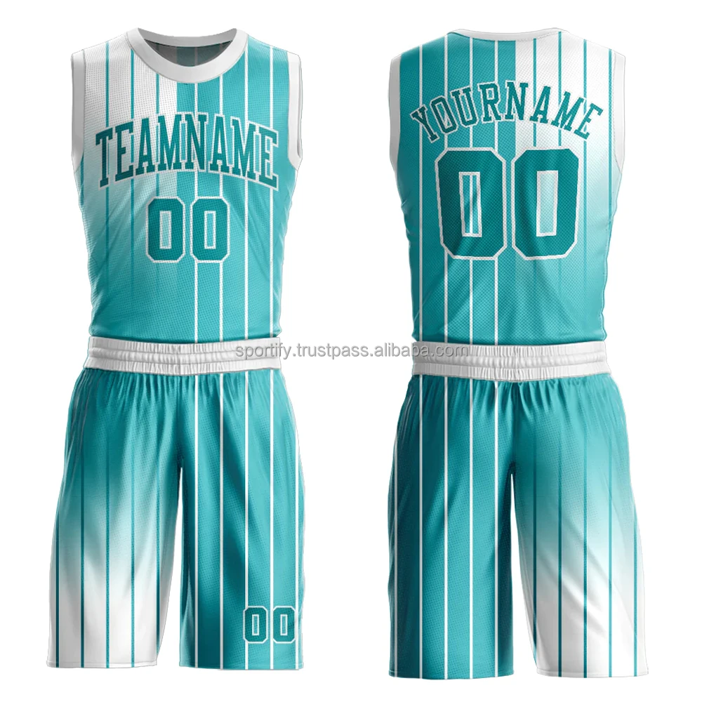 Customized Team Logo Design Stitched Uniform Basketball Clothes ...
