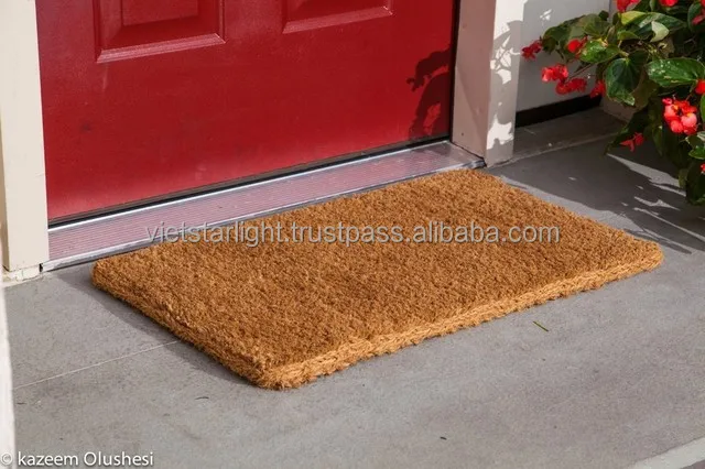 Natural Coconut Coir Mats - Durable, Anti-Slip & Washable