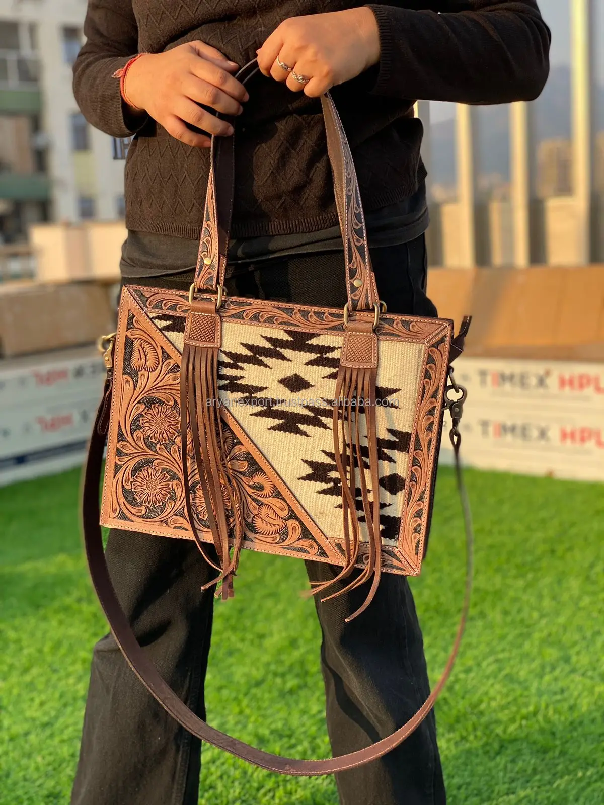 New 2024 Designer Saddle Blanket Crossbody Tote Bag for Women's Hand ...