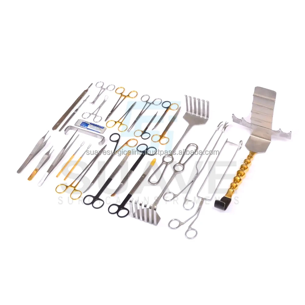 Abdominoplasty Aesthetic Instruments Set the Basis Set of Surgical ...