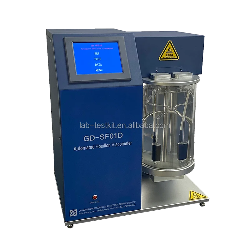 Automated Houillon Viscometer Fast Kinematic Viscosity Tester For ...