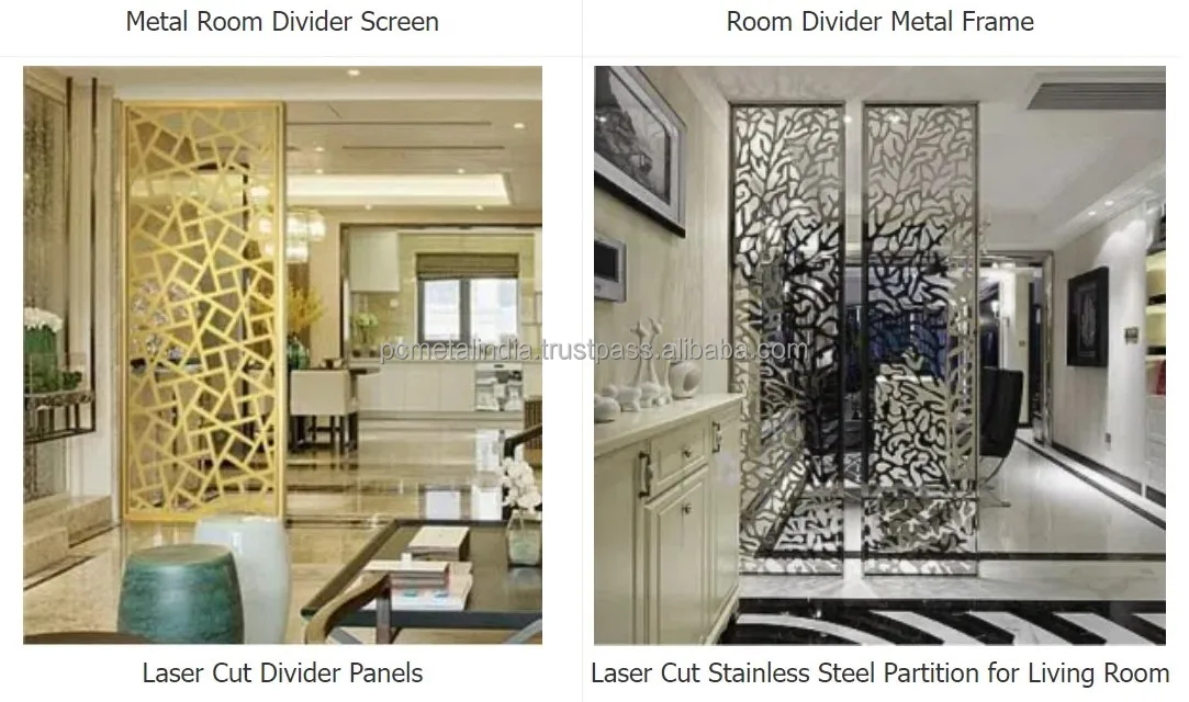 Metal Partition Wall/laser Cut Metal Wall Partition/metal Wall ...
