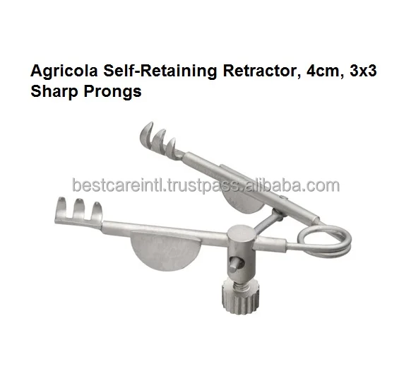 Cerebellar Retractor - Single Use German Quality Stainless Steel