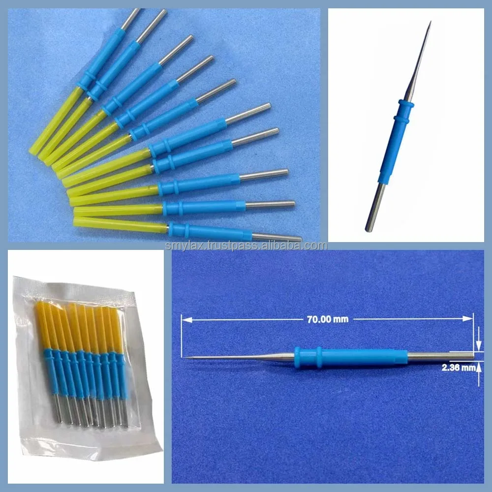 10pcs Wholesale Esu Cautery Pencil Electrosurgical Blade Electrode ...