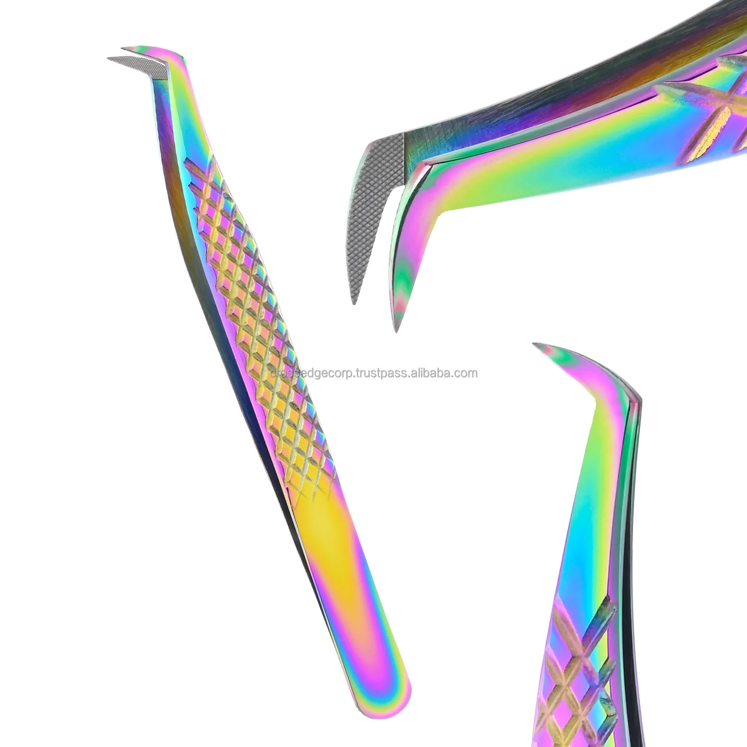 Custom Eyelash Tweezers Stainless Steel Includes Set For Lash Extension ...