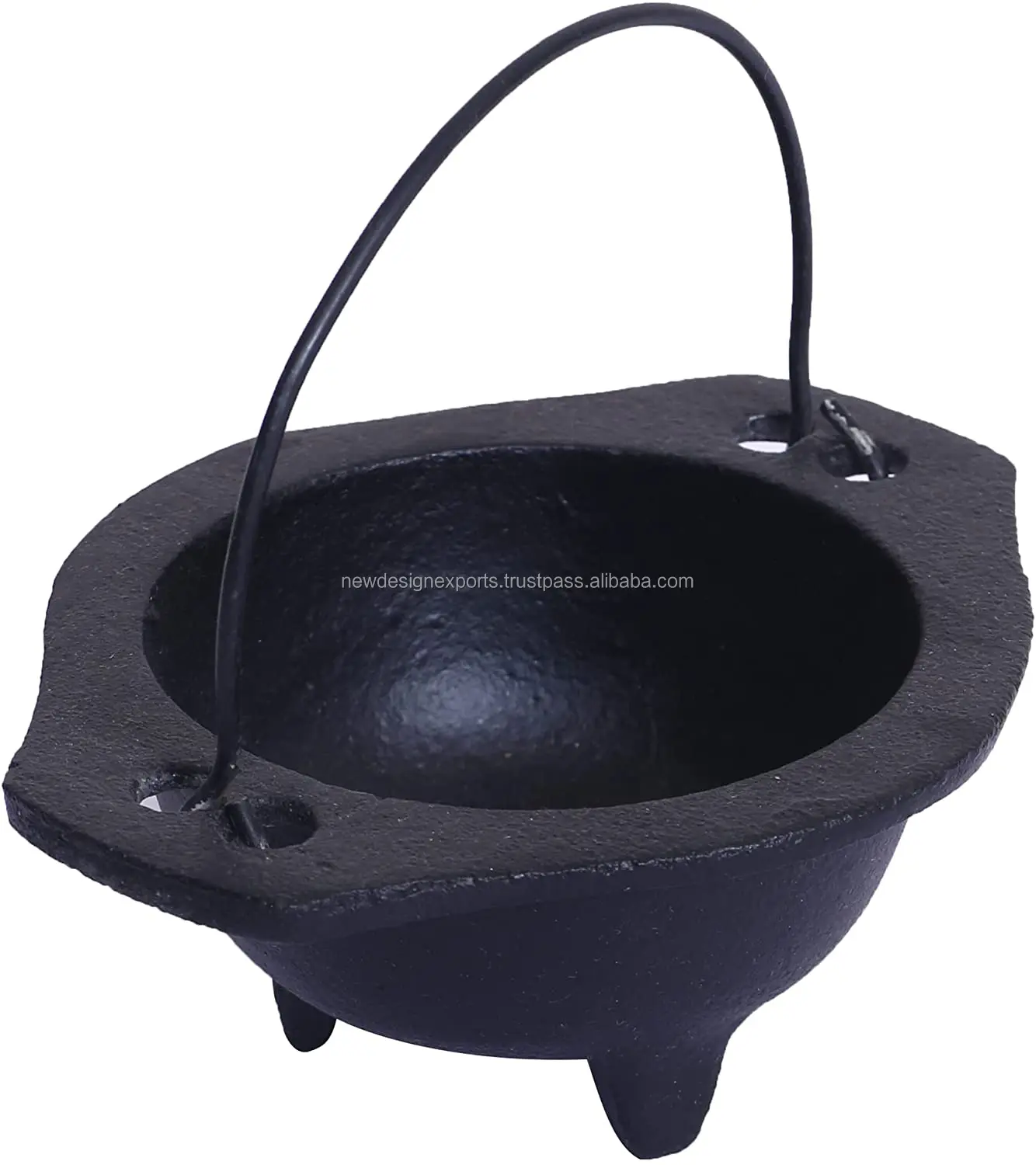 Cast Iron Cauldron - Perfect for Incense Burning & Smudging