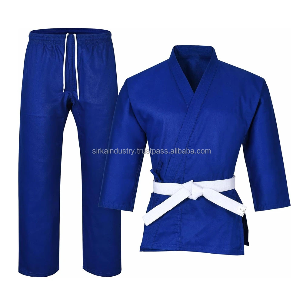 Customized Karate Uniform Custom Brand Sportswear Unisex Cotton Martial ...