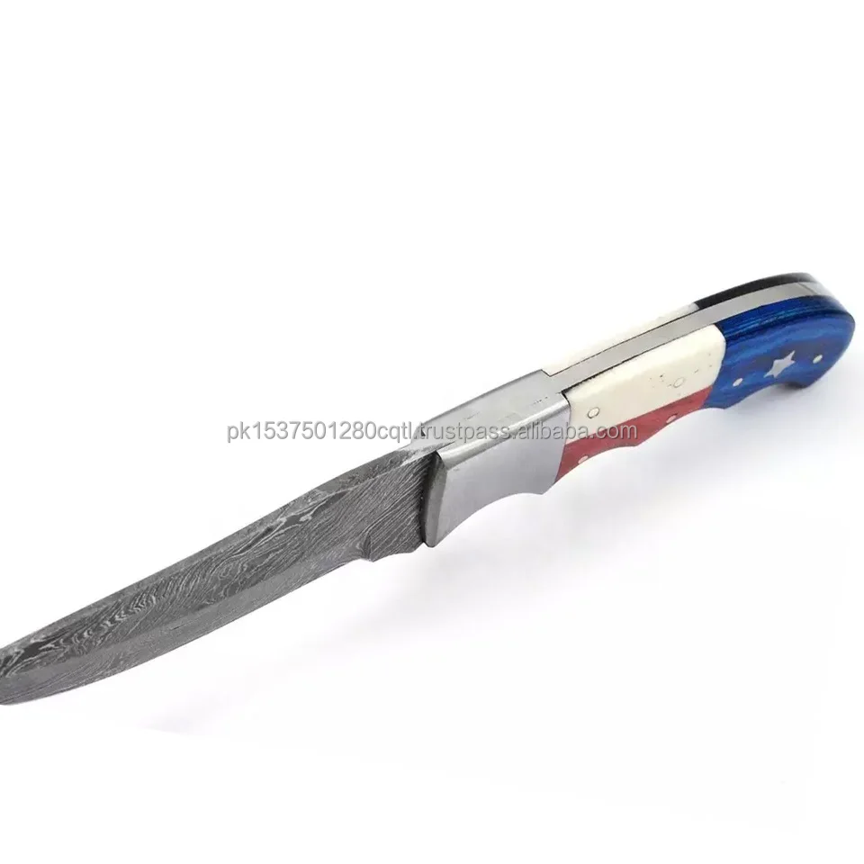 Wholesale Damascus Hunting Knife Fixed Blade Unique Shape - Buy ...