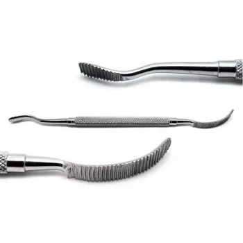 Professional Dental Explorer Bone File # 45 Double Ended Dental Surgery ...