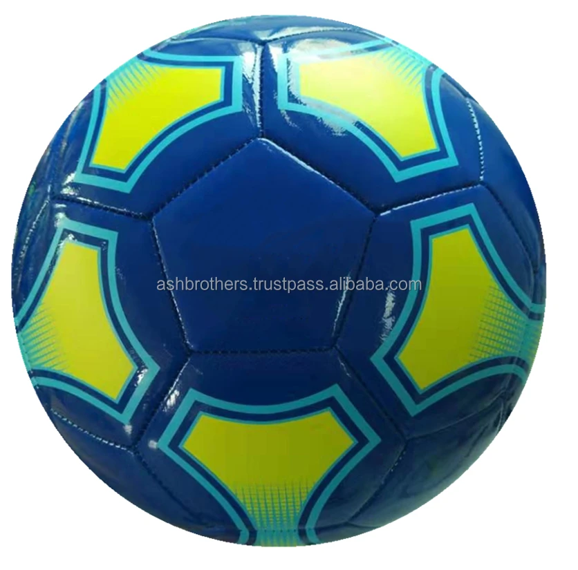Football Pvc Soccer Ball Official Match Size 5 Machine Stitched ...
