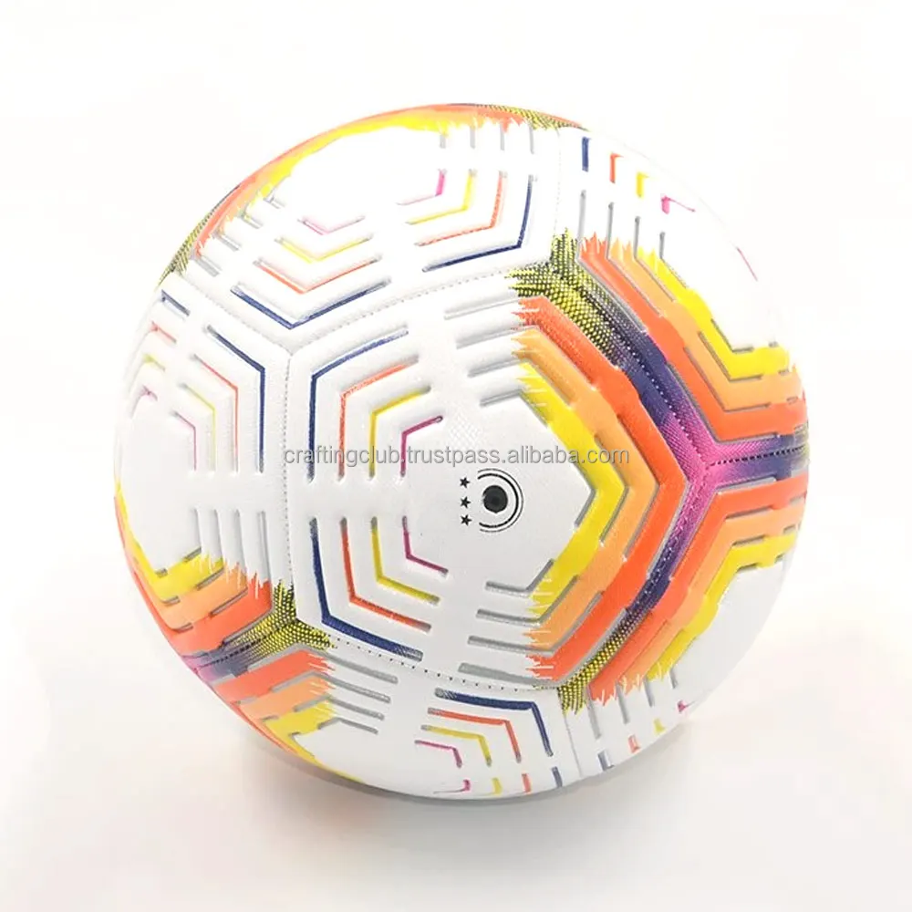 Modern 12-Panel Soccer Ball with Embossed Panels Energy Speed Demon ...