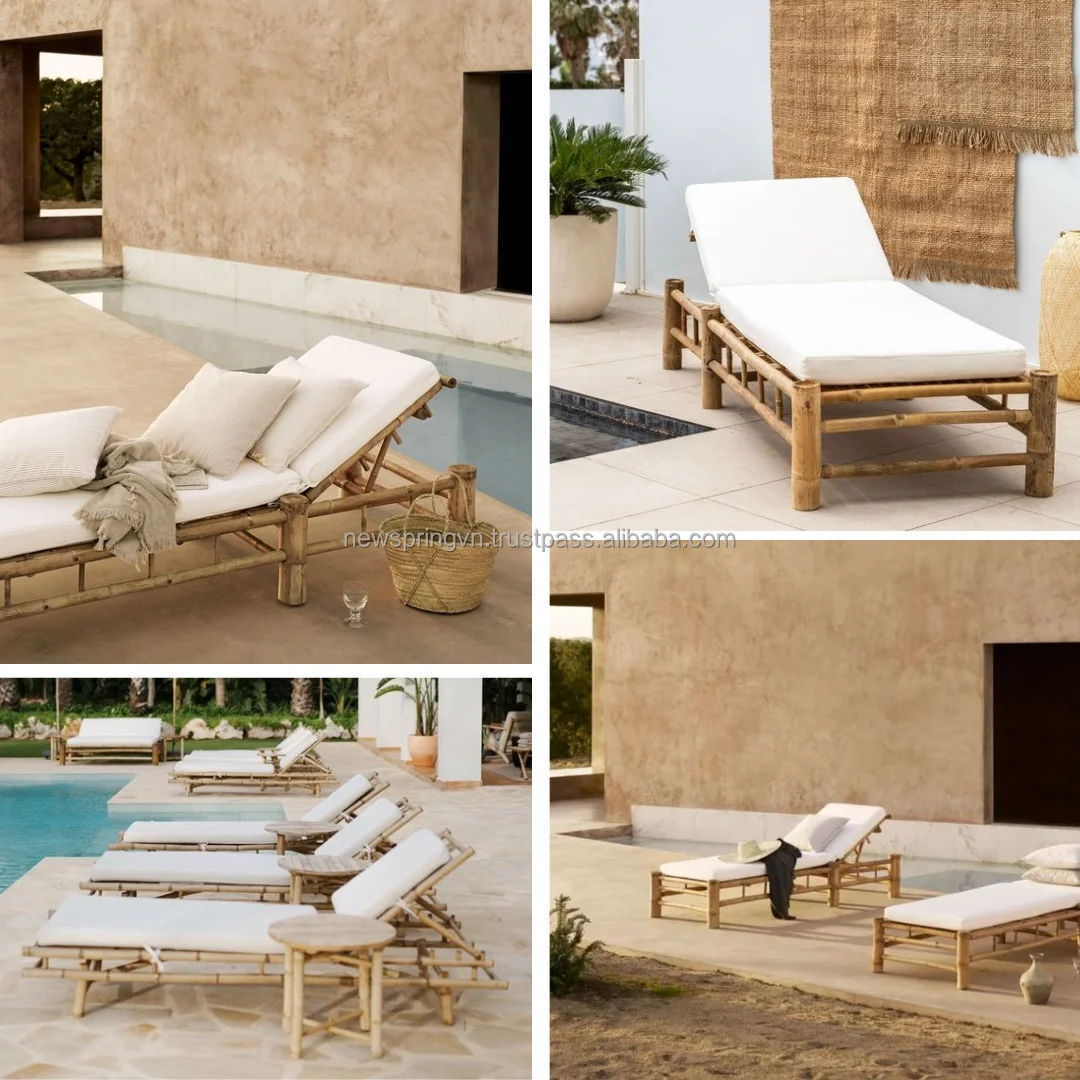 High Quality Natural Bamboo Single Bed Modern Minimalist Furniture ...