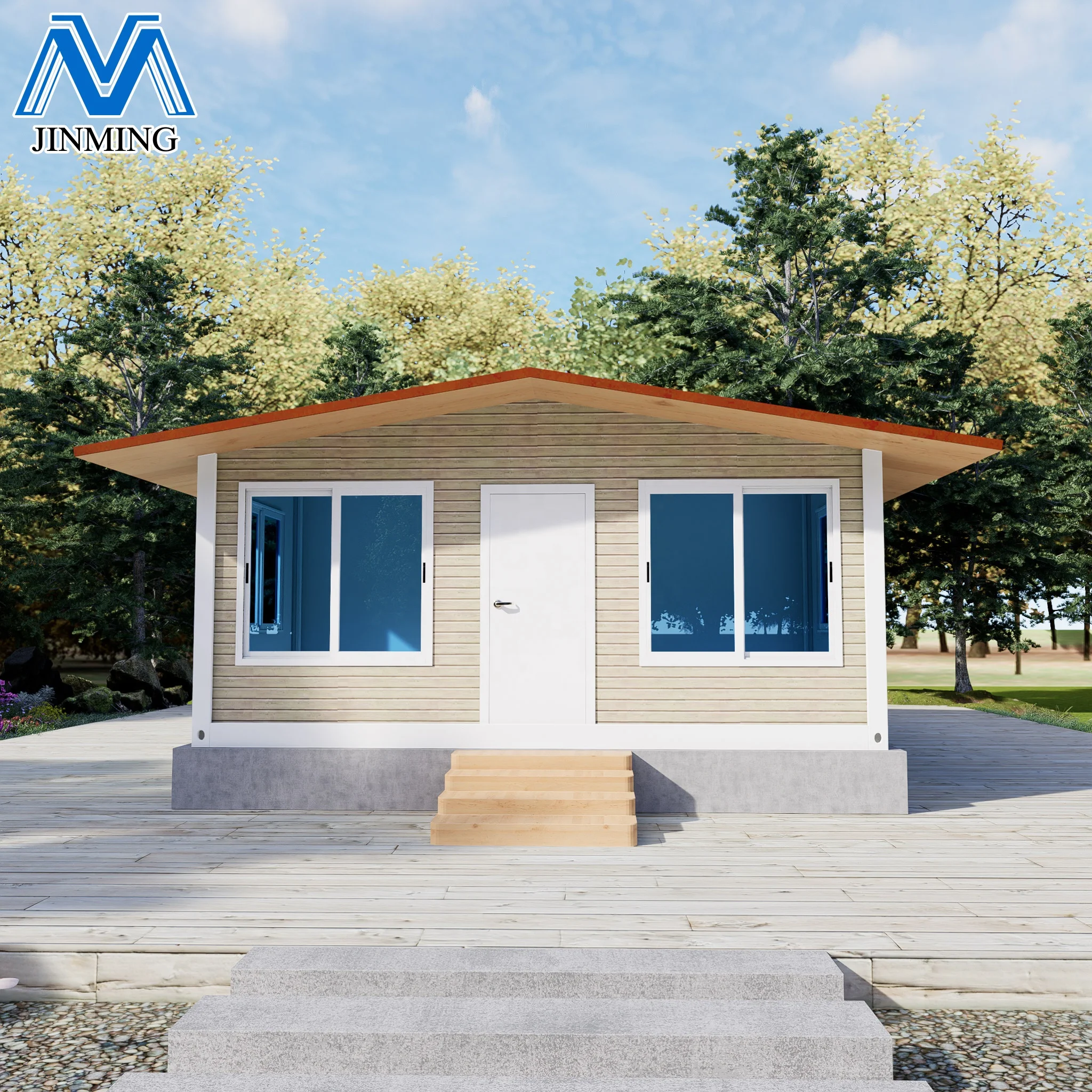American Flat Pack Pitched Roof Container House China Detachable ...