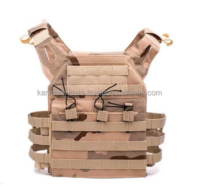 Custom OEM 500D Cordura Nylon Camouflage Armor Vest