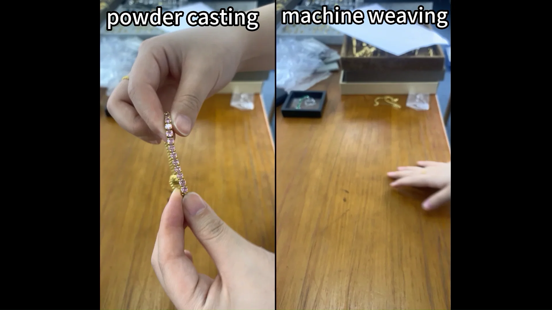 Long-lasting Brilliant Finish Hypoallergenic Jewelry 18k Gold Cubic ...