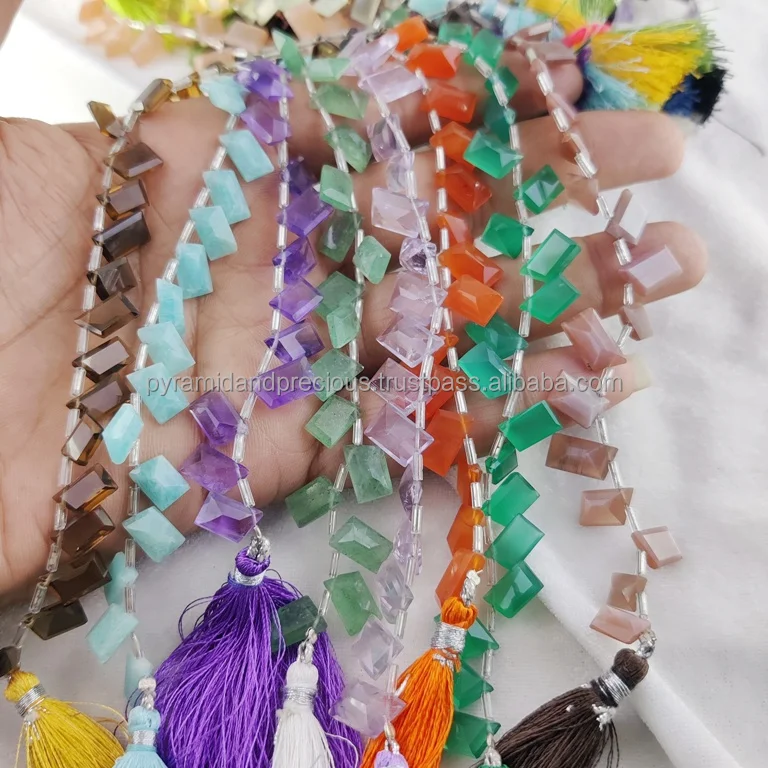 Smooth Pear Shape Loos Beaded Strand Natural Rainbow Moonstone Gemstone ...