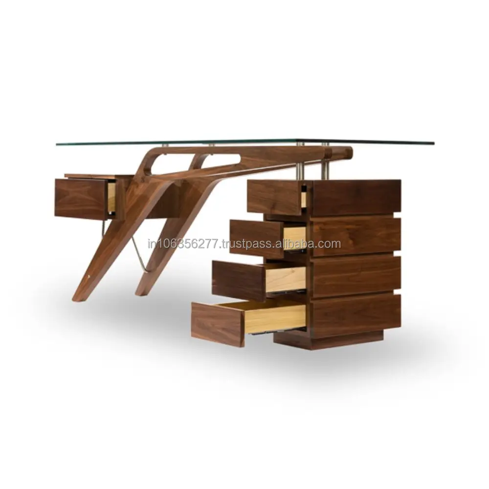 Modern Luxury Vintage Antique Royal Living Room Protractor Wooden Desk ...