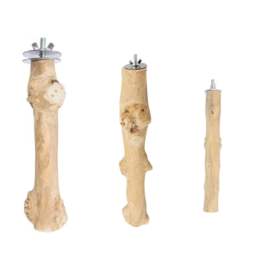 Natural Coffee Wood Bird Stand- Java Wood Perch +84 868 937 913 Ms Klev ...