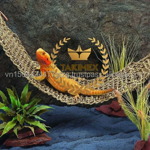 하이 퀄리티 저렴한 가격 도마뱀 안락 의자 테라리움 해먹은 거친 100% 천연 해초 섬유로 만들어집니다 - Buy ...