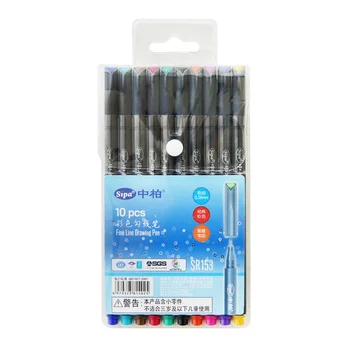 Sipa Sr153 10/24 Colors/set Color Hook Line Fine Liner Pen Micron ...
