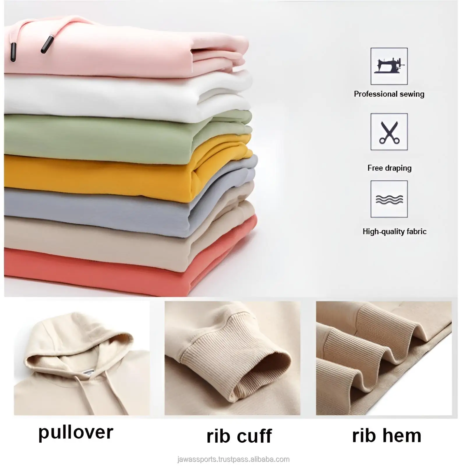 Wholesale Blank Sublimation New Fashion Bape Hoodies Unisex High Quality 100% Polyester Women's ...