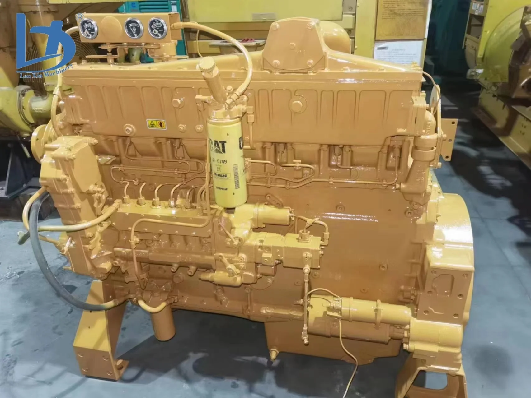 Excavator Motor Engine Assy For Cat 3408 3204 3116 3066 3406 3306 C13 ...