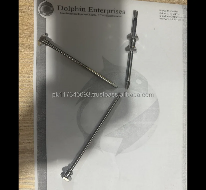 4.5MM Stainless Steel Reusable Autoclave Trocar Set