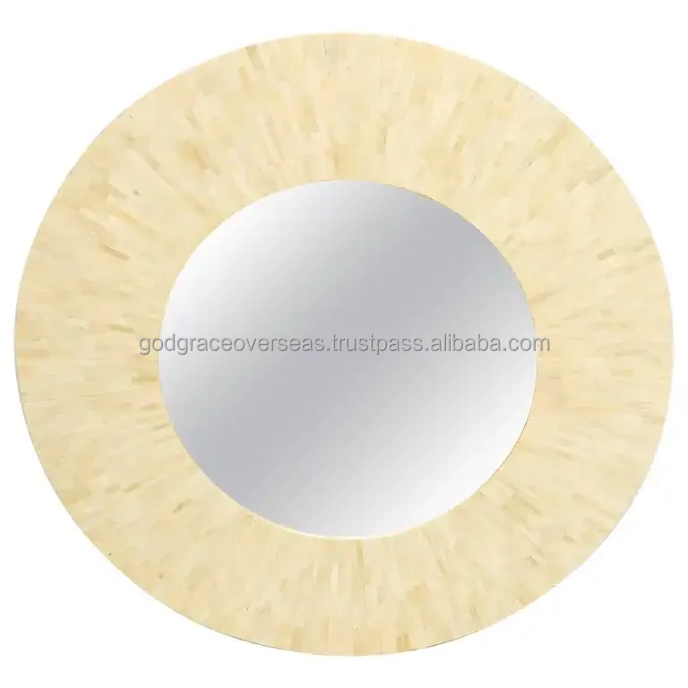 Bone Frame Wall Mirror/new Design Wall Hanging Bedroom Horn Bone Frame ...