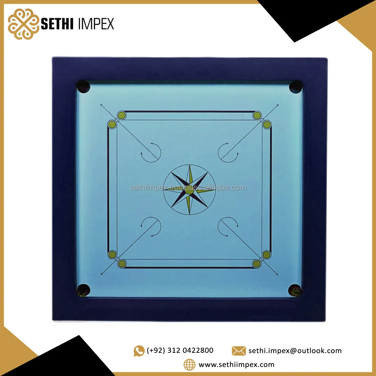 New Design Wooden Made Carrom Board With Customize Size And Colored Oem ...