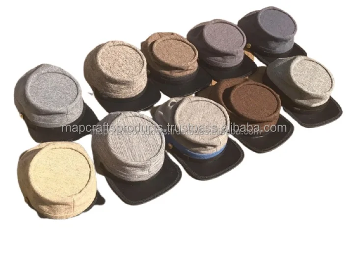 Customizable Kepis Hats - Confederate Artillery Style