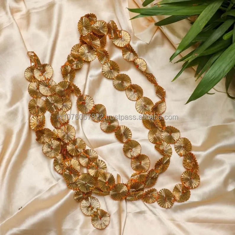 Golden Gota Hangings Gota Flower Strings for Indian Wedding Decor ...
