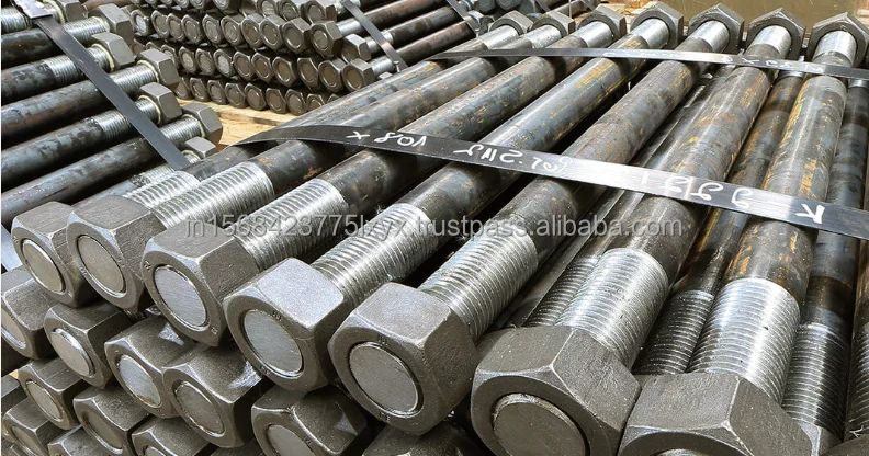 Anchor Bolts Astm A193 A193m Asme B16 5 Astm A193 B7 L7 B8 B8m