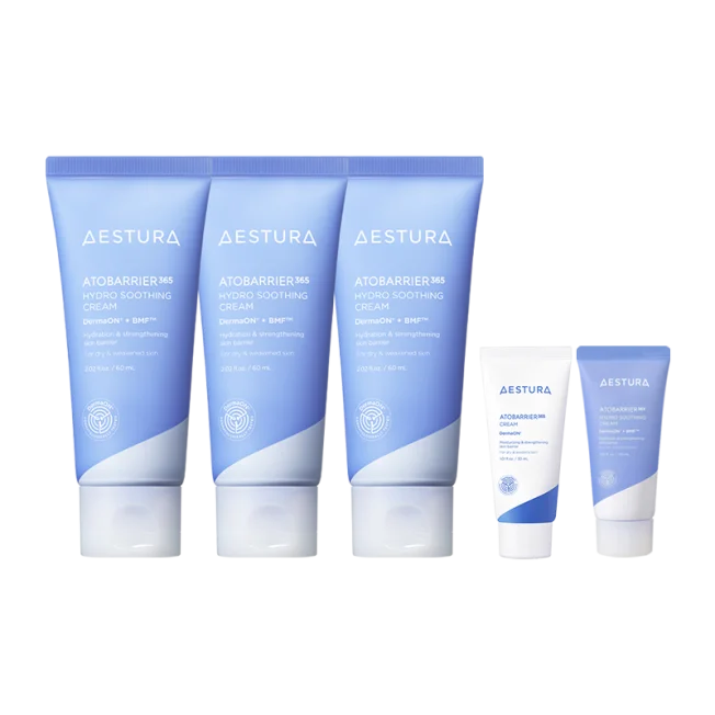 Estura Triple Atobarrier 365 Hydro Soothing Cream 60mlX3 Facial Creams ...