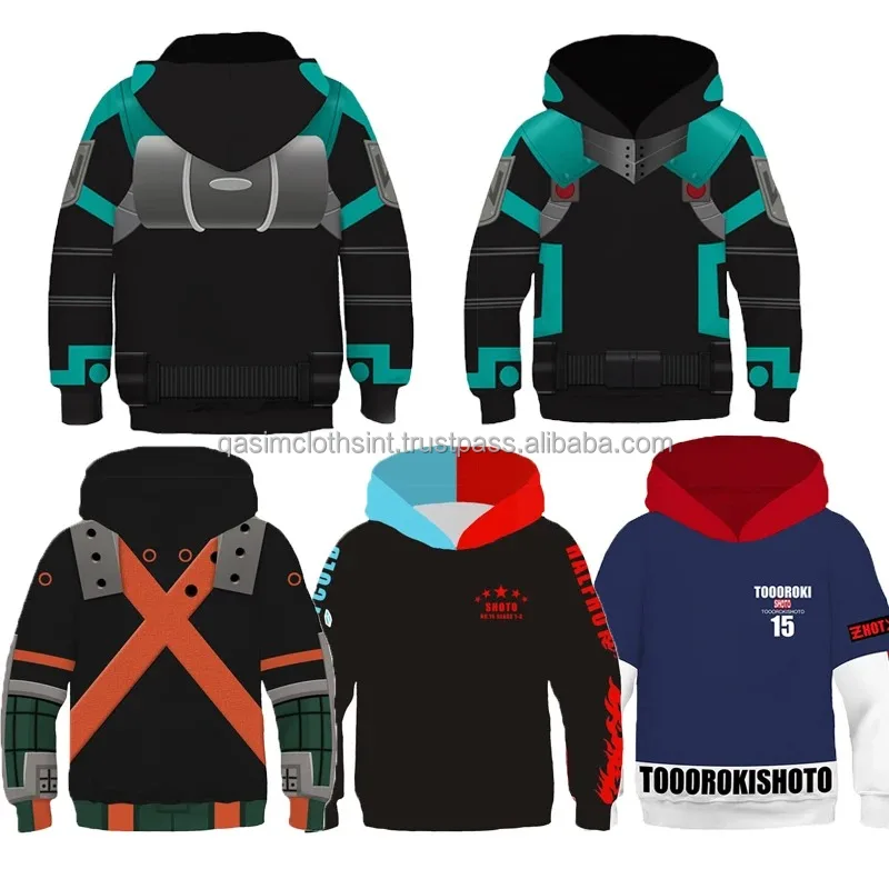 Sweatshirt For Men 2022 Men And Women Hoodies Anime My Hero Academia ...