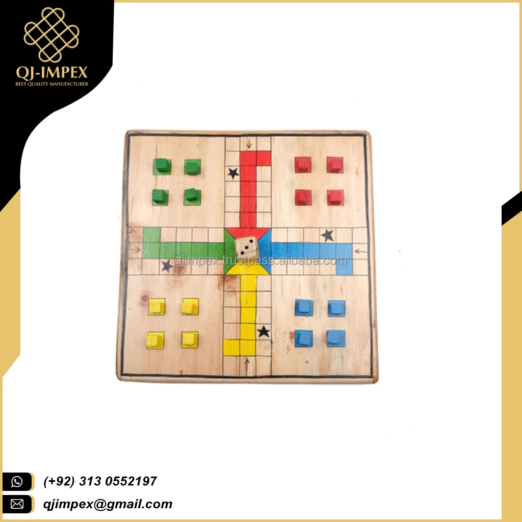 High Quality Ludo Game - Customized Fun for Kids & Friends