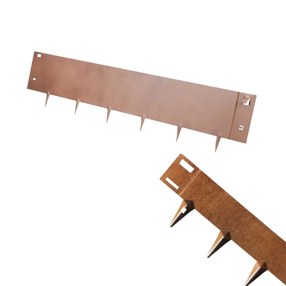 Landscape Edging Flexible Metal Garden Edging Border Garden Flower Beds ...