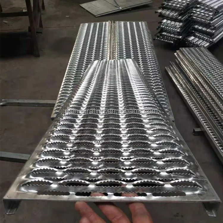 Diamond Perforated Grip Strut Safety Grating - Durable & Non-slip