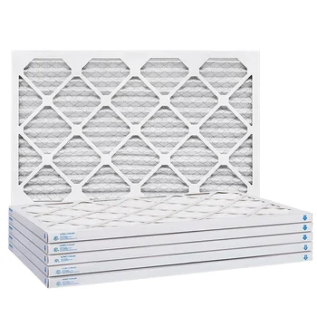 20x25x2 Hvac Air Filter Cardboard Pleated Panel Ac Furnace Pre Filter ...