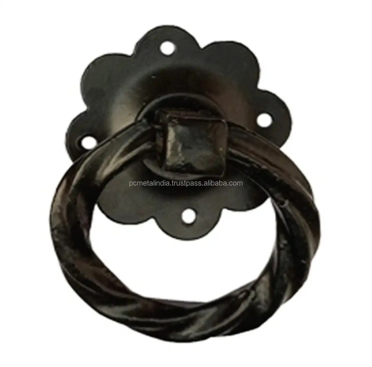 Antique Wrought Iron Custom Ring Pull Door Knocker/Classic Door Knocker ...