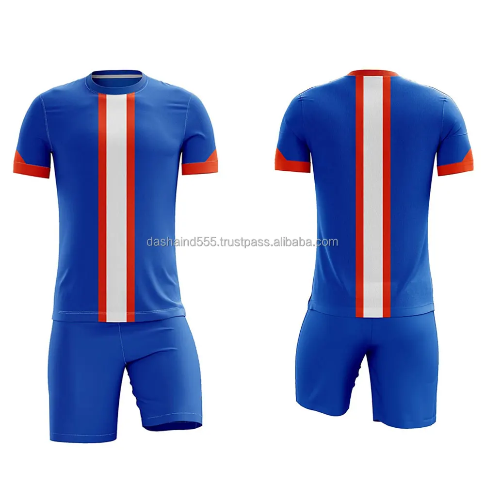 New Model Latest Football Soccer Uniform Sets Fully Customizable Team ...