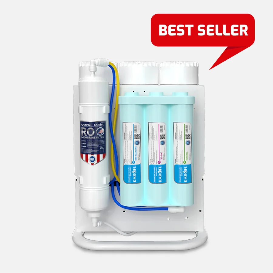 KAROFI KAQ U05 Undersink Reverse Osmosis Alkaline Water Filter with 100 ...