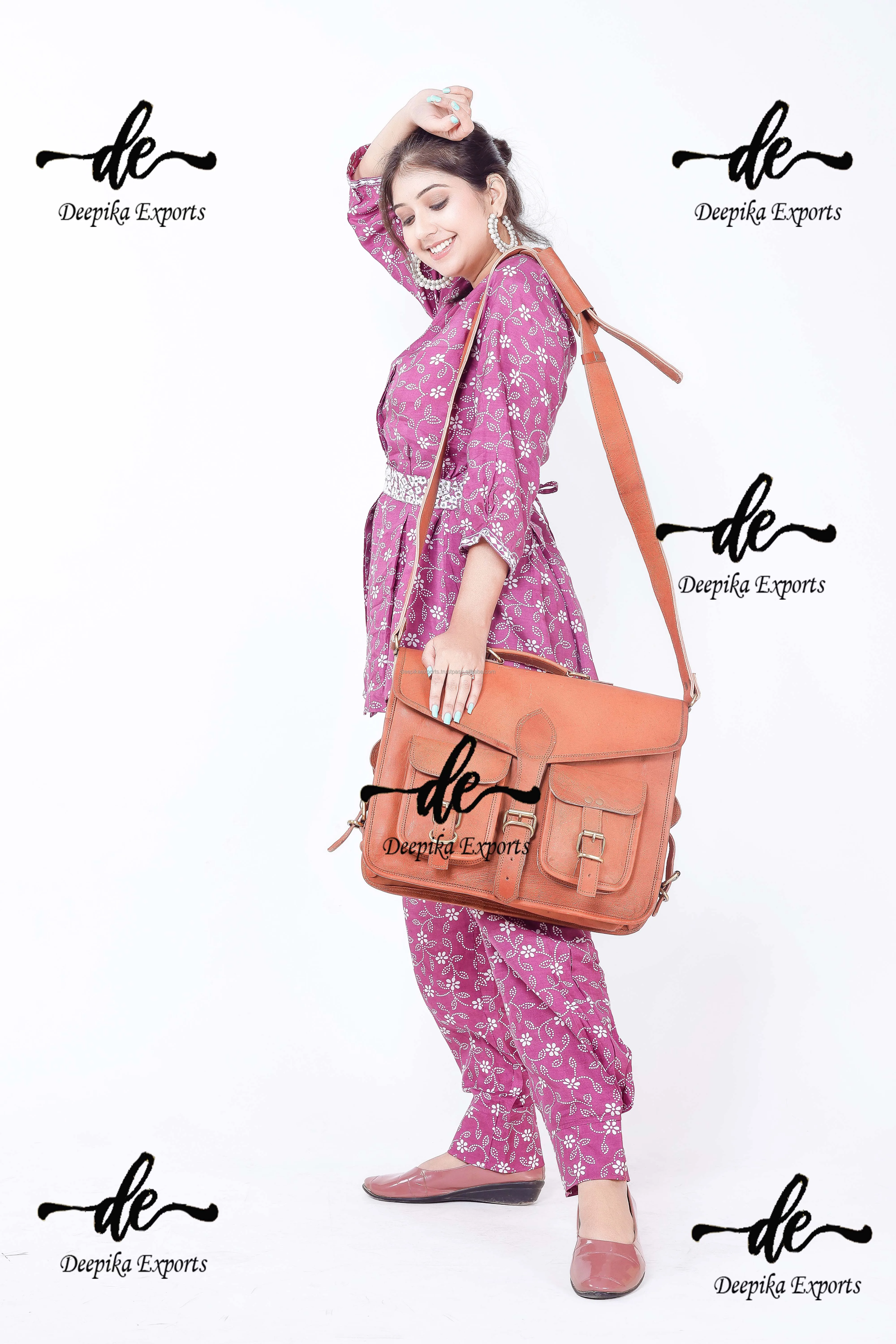 Unisex Stylish Leather Messenger Bag Office Use Laptop Bag Handmade Messenger Leather Bags ...