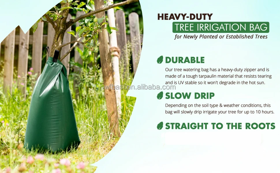 20 Gallon Tree Watering Bags - Efficient Drip Irrigation
