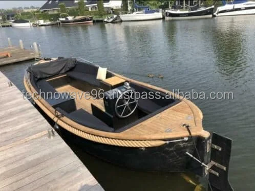 Fassmer Lifeboat Hull Renovated to Dutch Sloep Pleasure Boat
