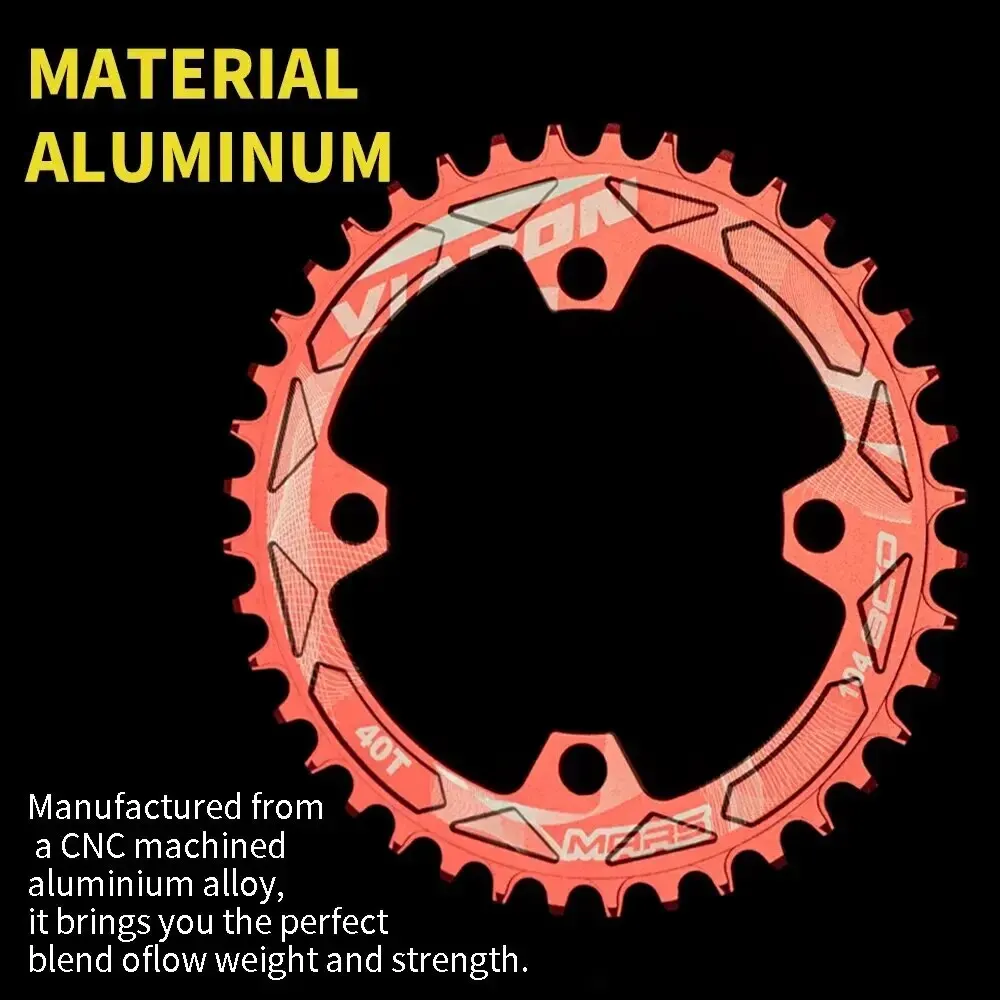 Viaron Folding Bike Chainwheel Positive Negative Tooth Bicycle Disc 34t ...