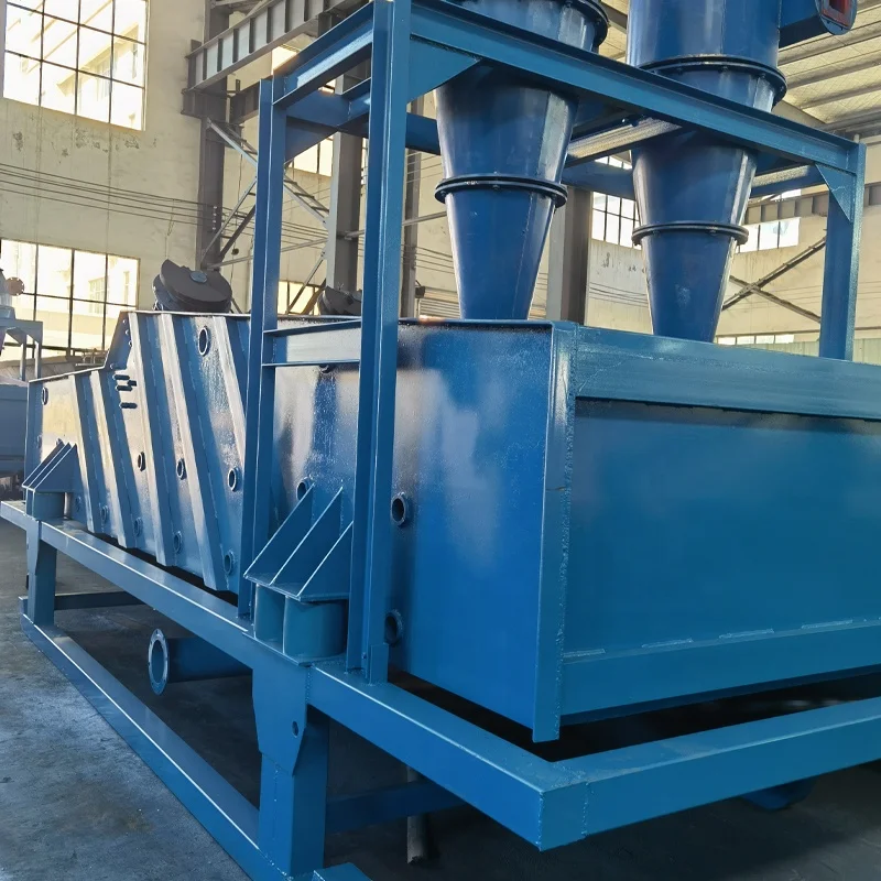 High Frequency Tailing Dewatering System Sludge Dewatering Equipment ...