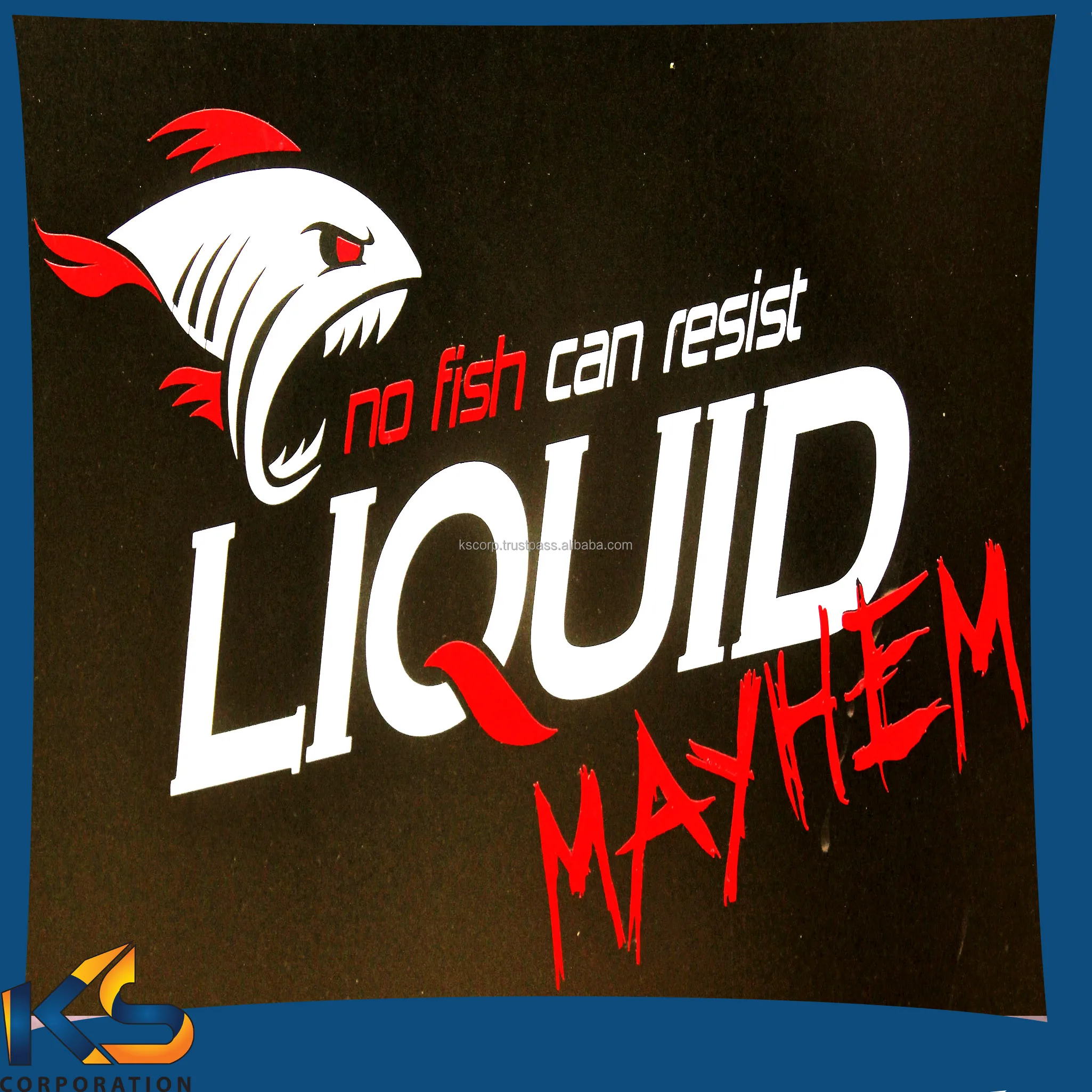 Custom Cutout Removable Transfer Sticker Decal Custom Weatherproof Logo ...