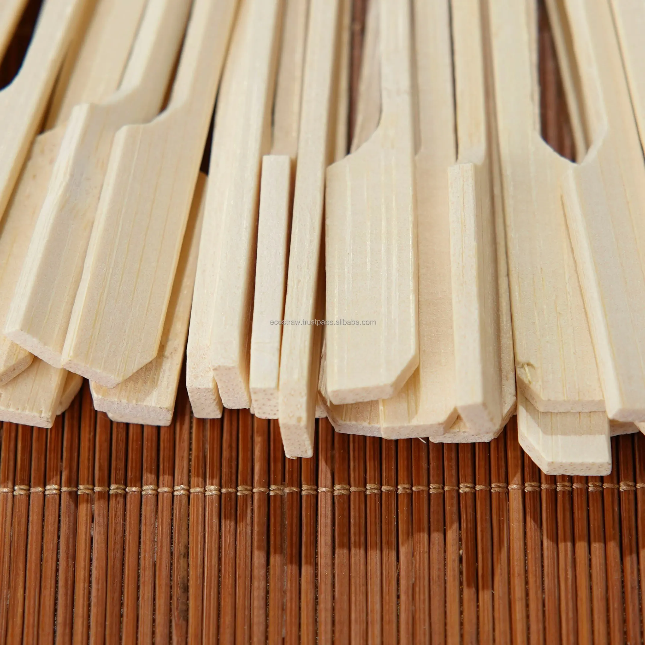 Disposable Skewer Bamboo Gun-shaped Food Bamboo Barbecue Sticks Custom ...