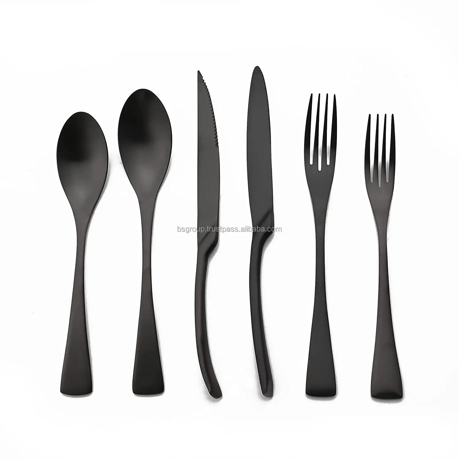 Indian-Made Engraved Stainless Steel Cutlery Set Classic Italian ...