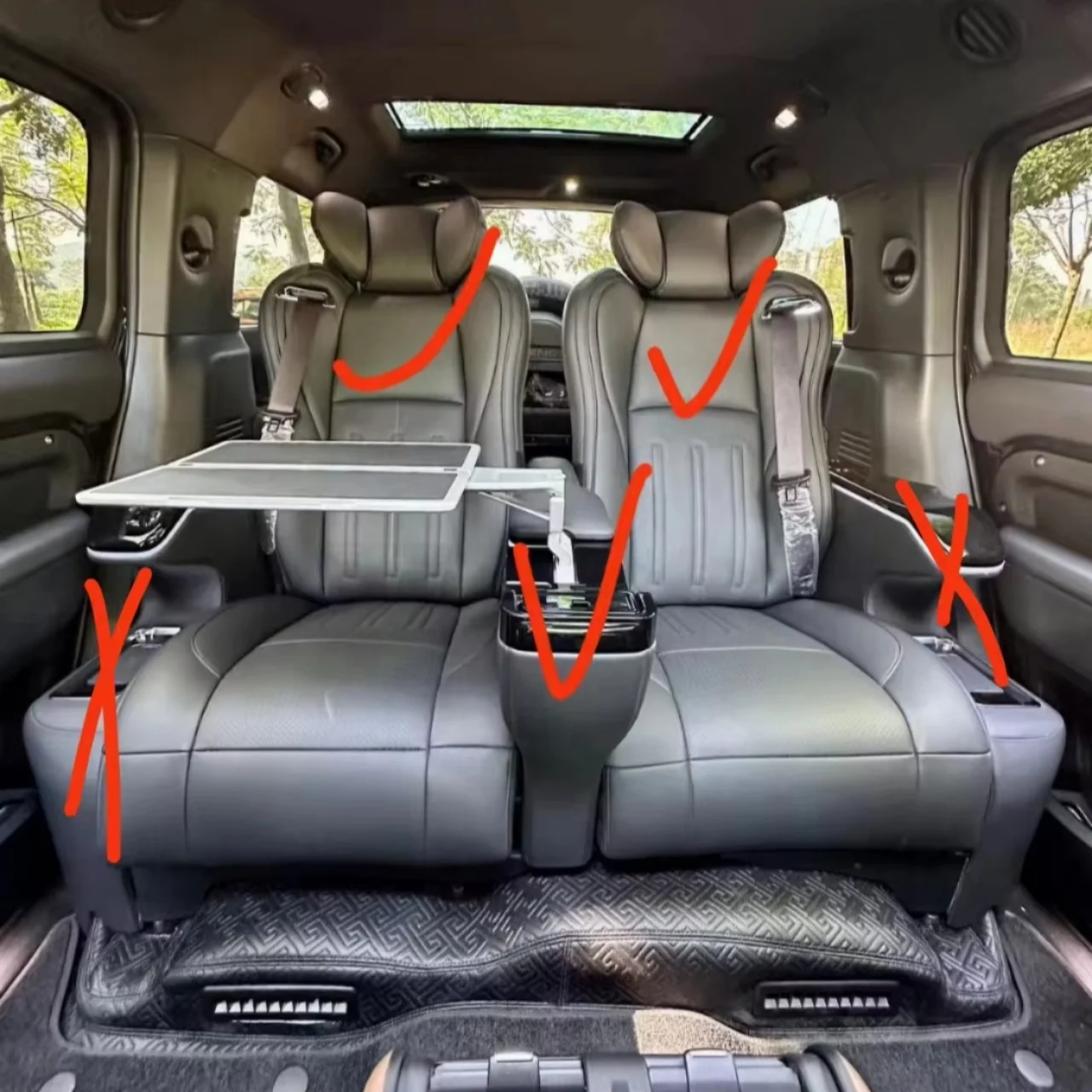 Vip Seats Luxury Suv Aviation Seats For Defender 110 130 Available In ...